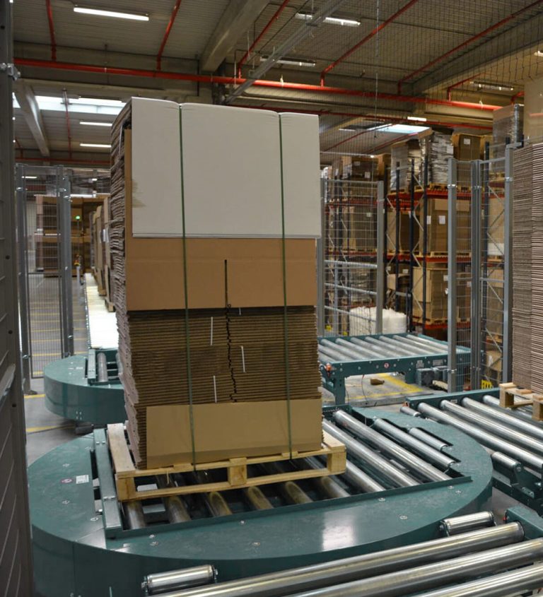 Pallet Transfer System - Atmos | Warehouse Automation | Global Robotics ...